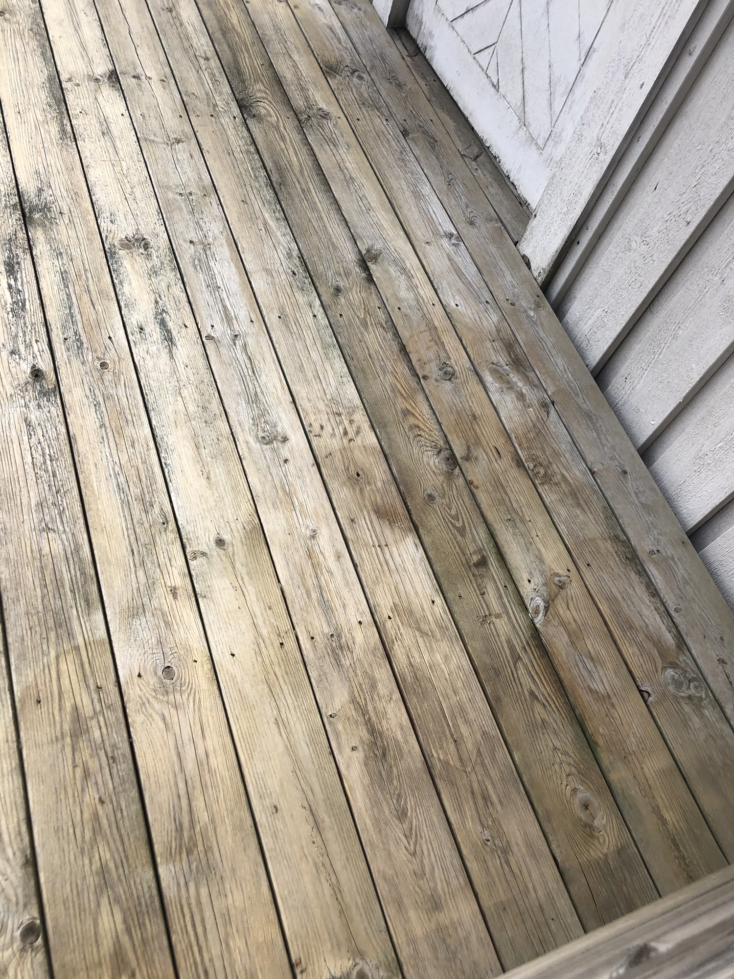 Tvättar altanen med Kärcher PCL4 - Ninis74.nu